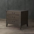 SAFAVIEH Couture Nisha Glam Nightstand with 3 Drawers, Light Brown ...