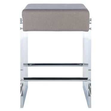 Fox Hill Trading 23.75 in. Acrylic Nesting Counter Stools - Set of 2 ...