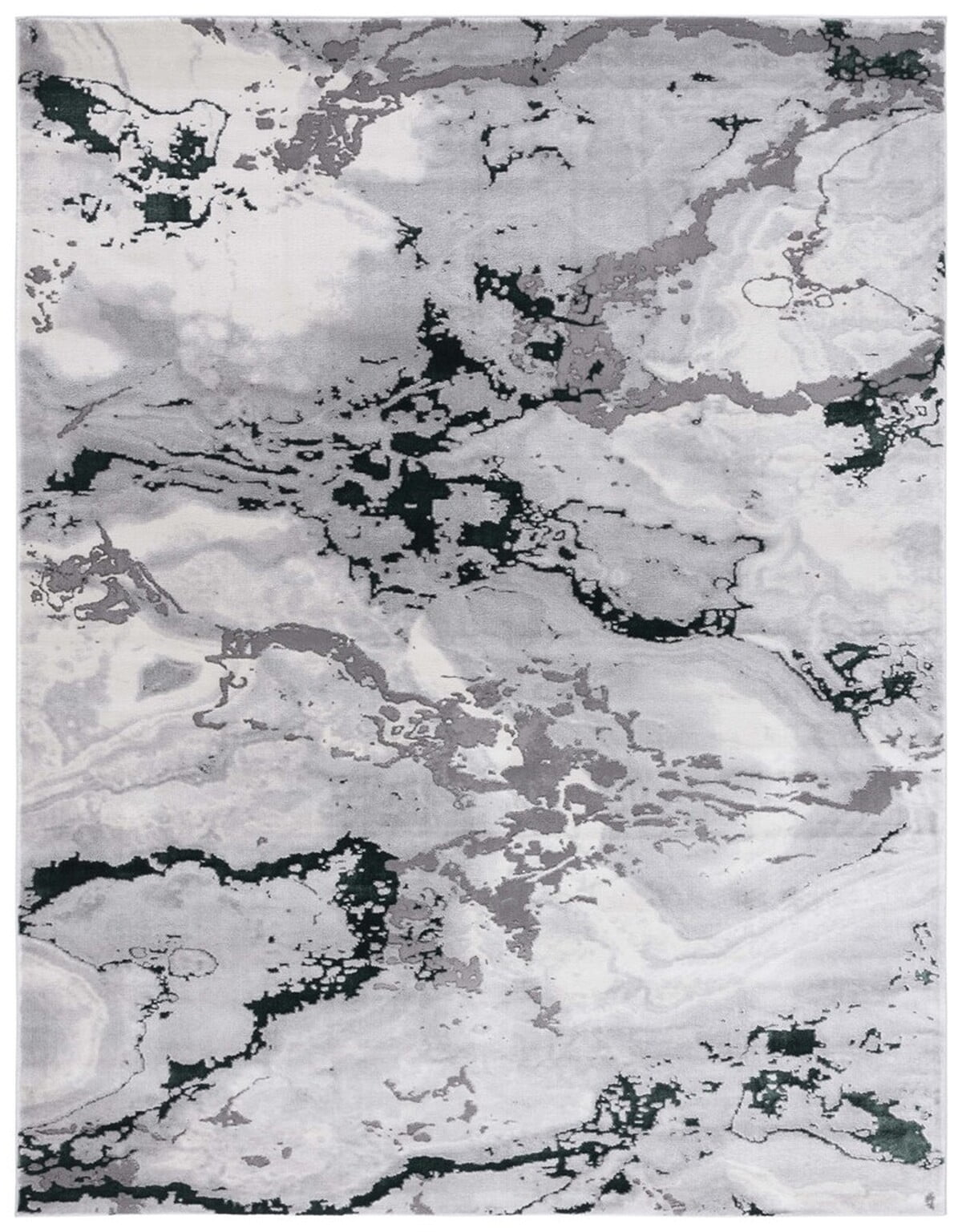 SAFAVIEH Craft Elouise Abstract Area Rug, 9' x 12', Grey/Green ...