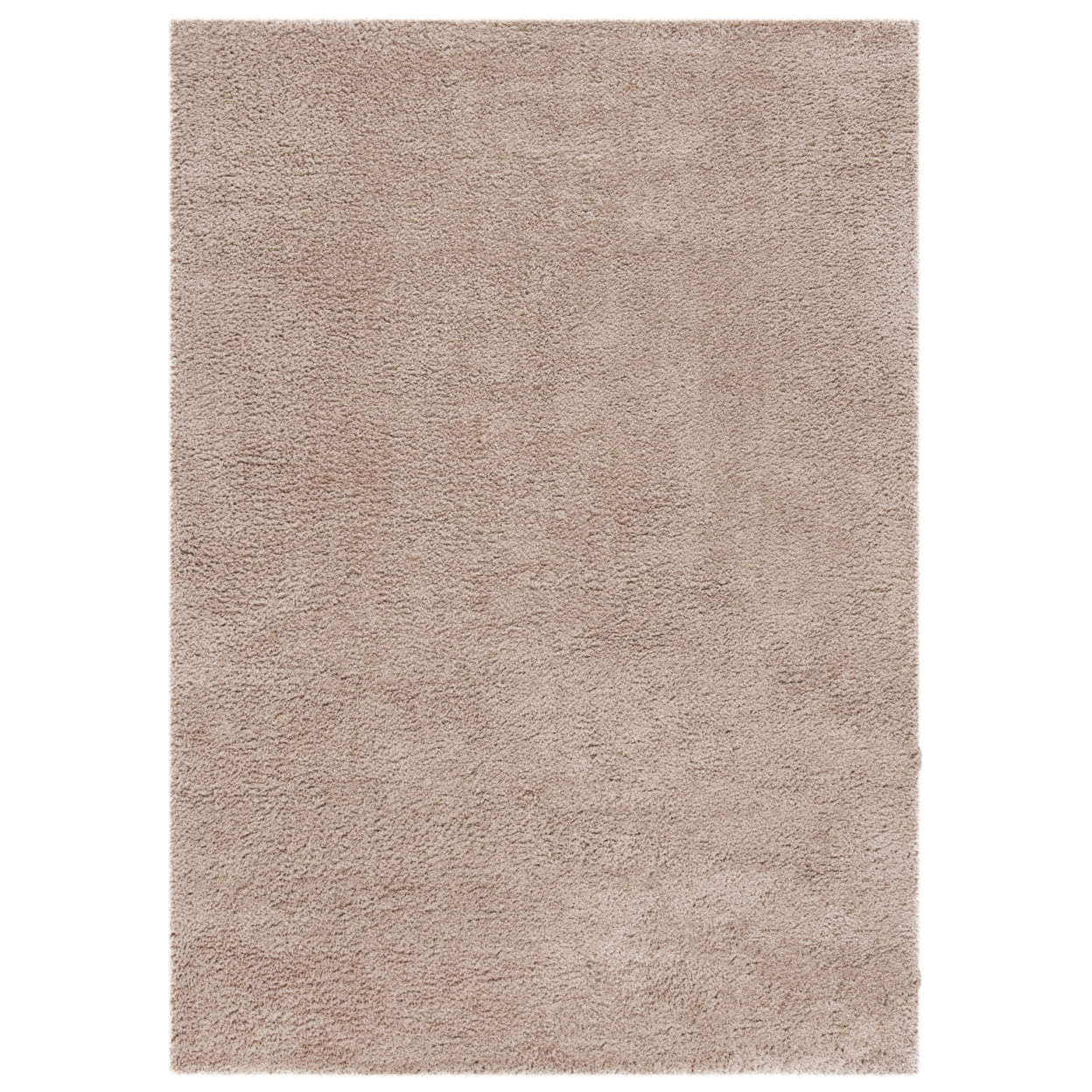 SAFAVIEH Decora Shaggy Finola Solid Shag Area Rug, Tan, 5'3" x 7'7 ...