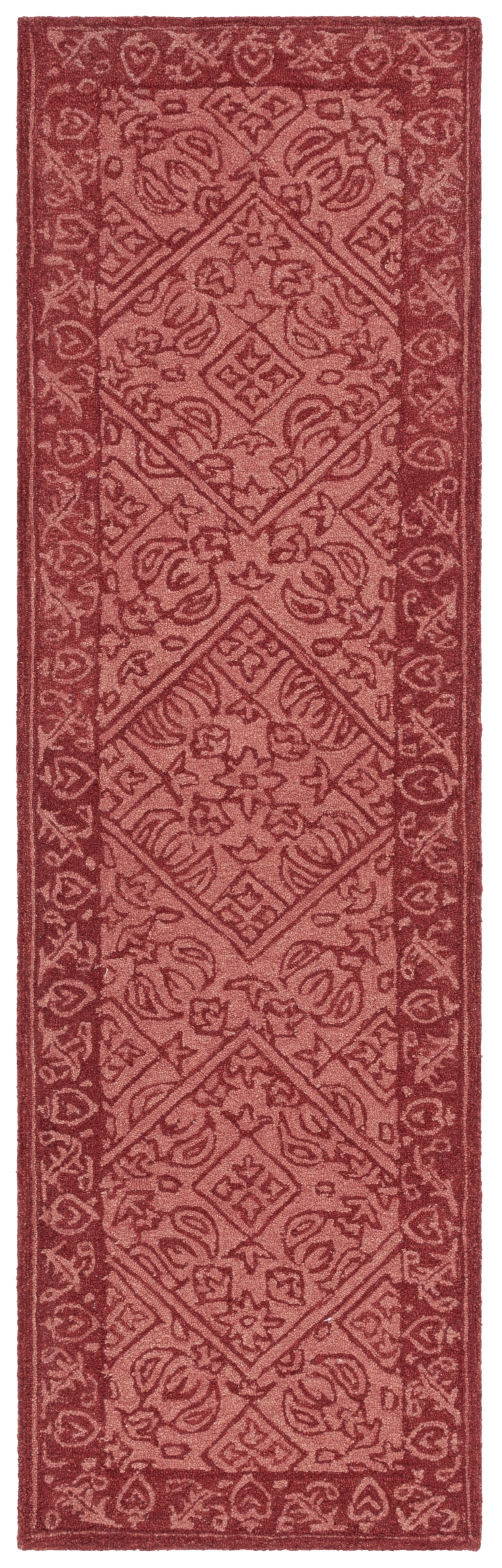 SAFAVIEH Dip Dye Felicia Floral Runner Rug, Red, 2'3" x 8' - Walmart.com