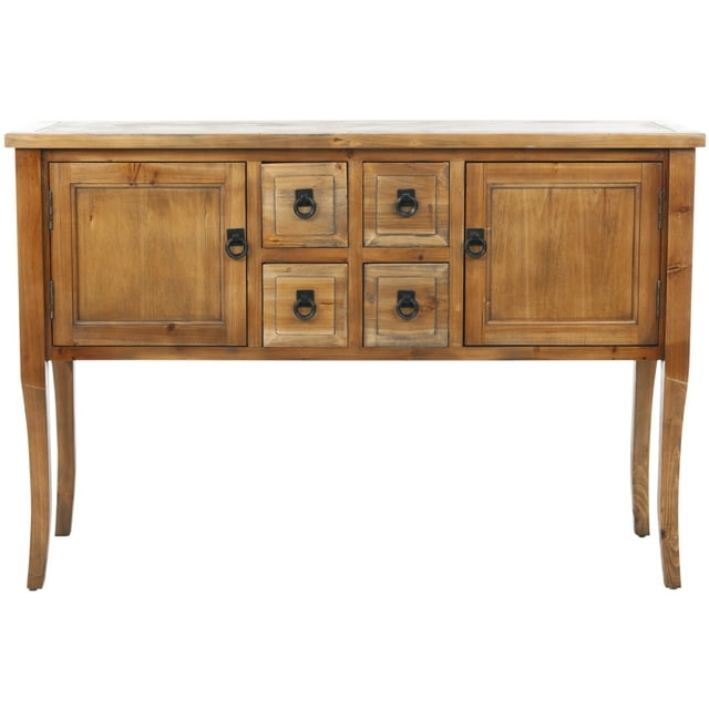 SAFAVIEH Dolan Side Buffet Accent with Storage Drawers and Cabinet for ...