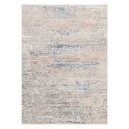 SAFAVIEH Invista Sylvester Abstract Area Rug, Grey/Blue, 9' x 12 ...