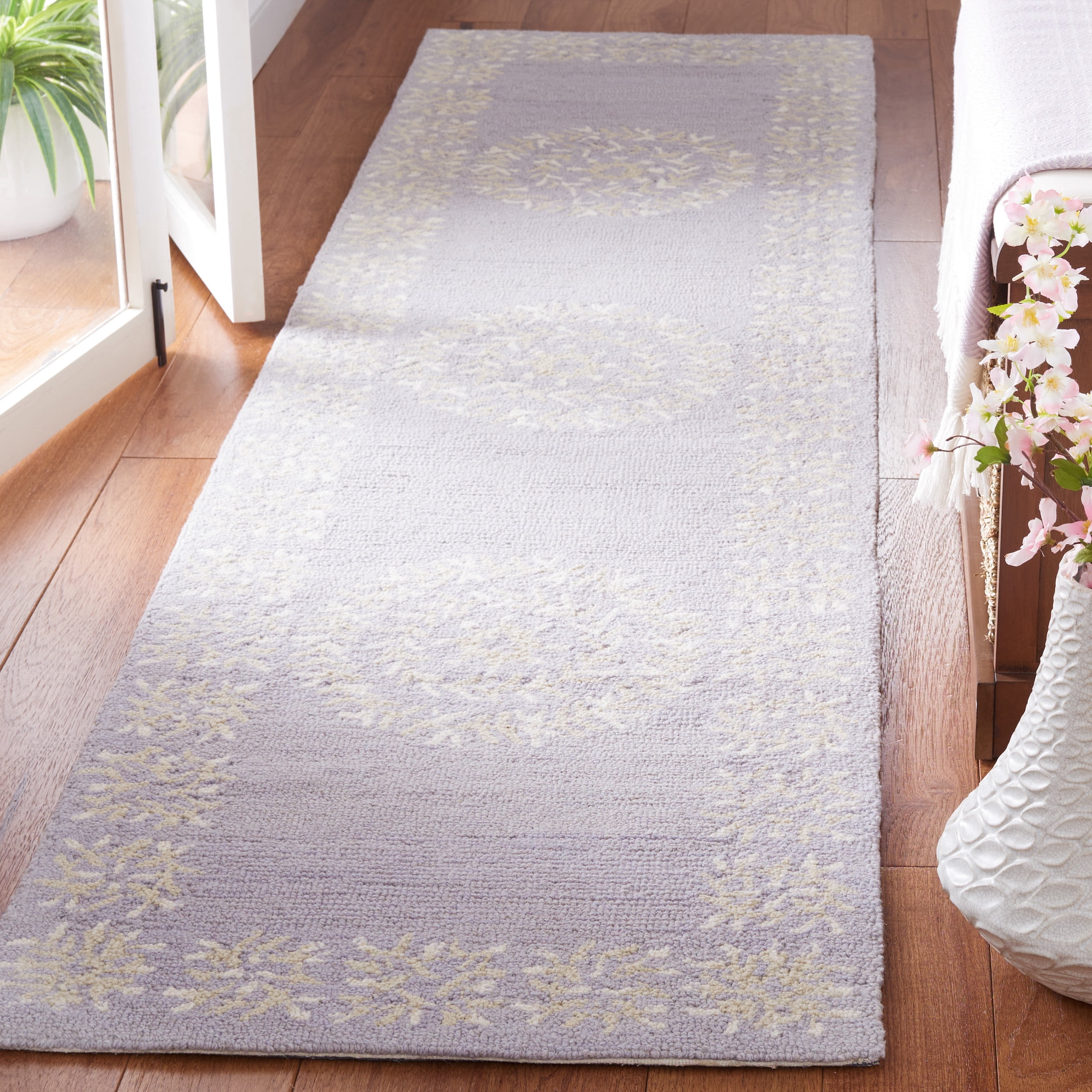 Safavieh Empire Janetta Medallion Runner Rug, Gray/Green, 2'3" x 9 ...