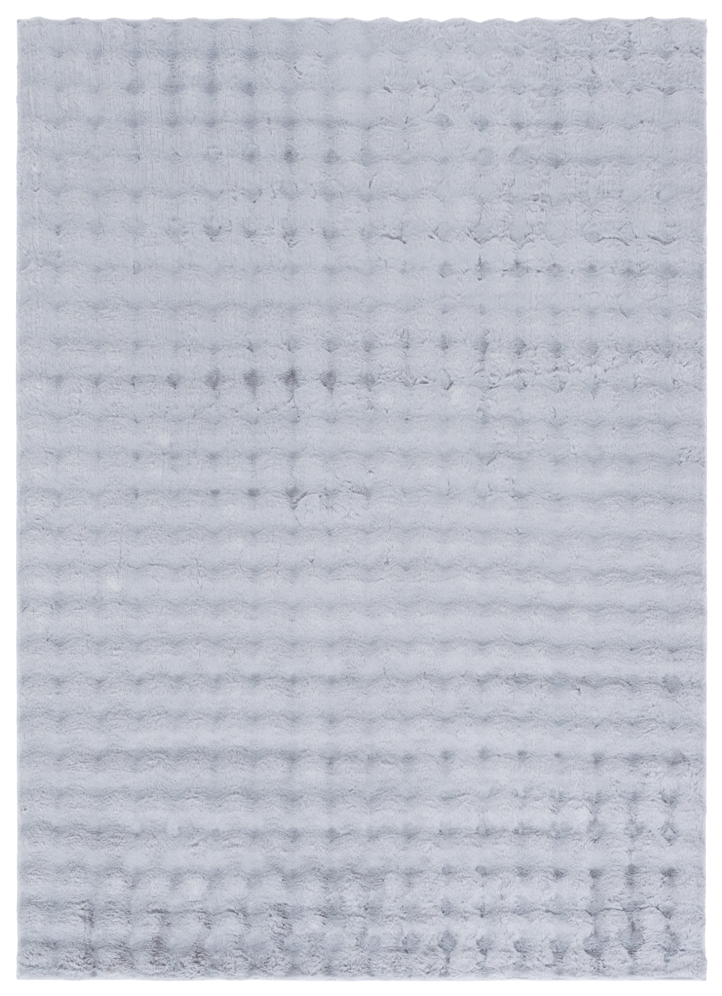 SAFAVIEH Faux Rabbit Bubble Selina Solid Machine Washable Area Rug ...