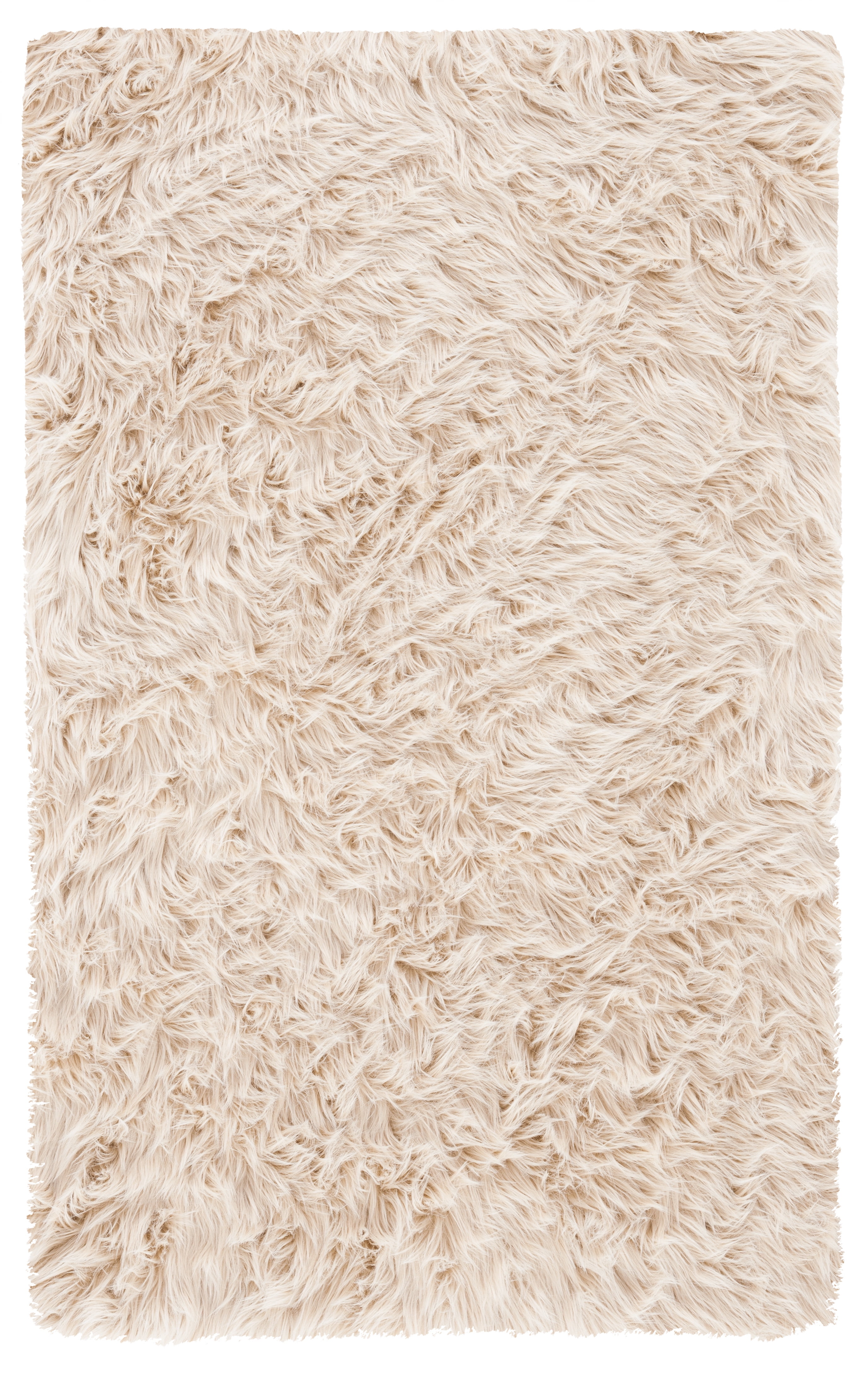 SAFAVIEH Faux Sheep Skin Vesna Solid Area Rug, Beige, 2' x 3' - Walmart.com