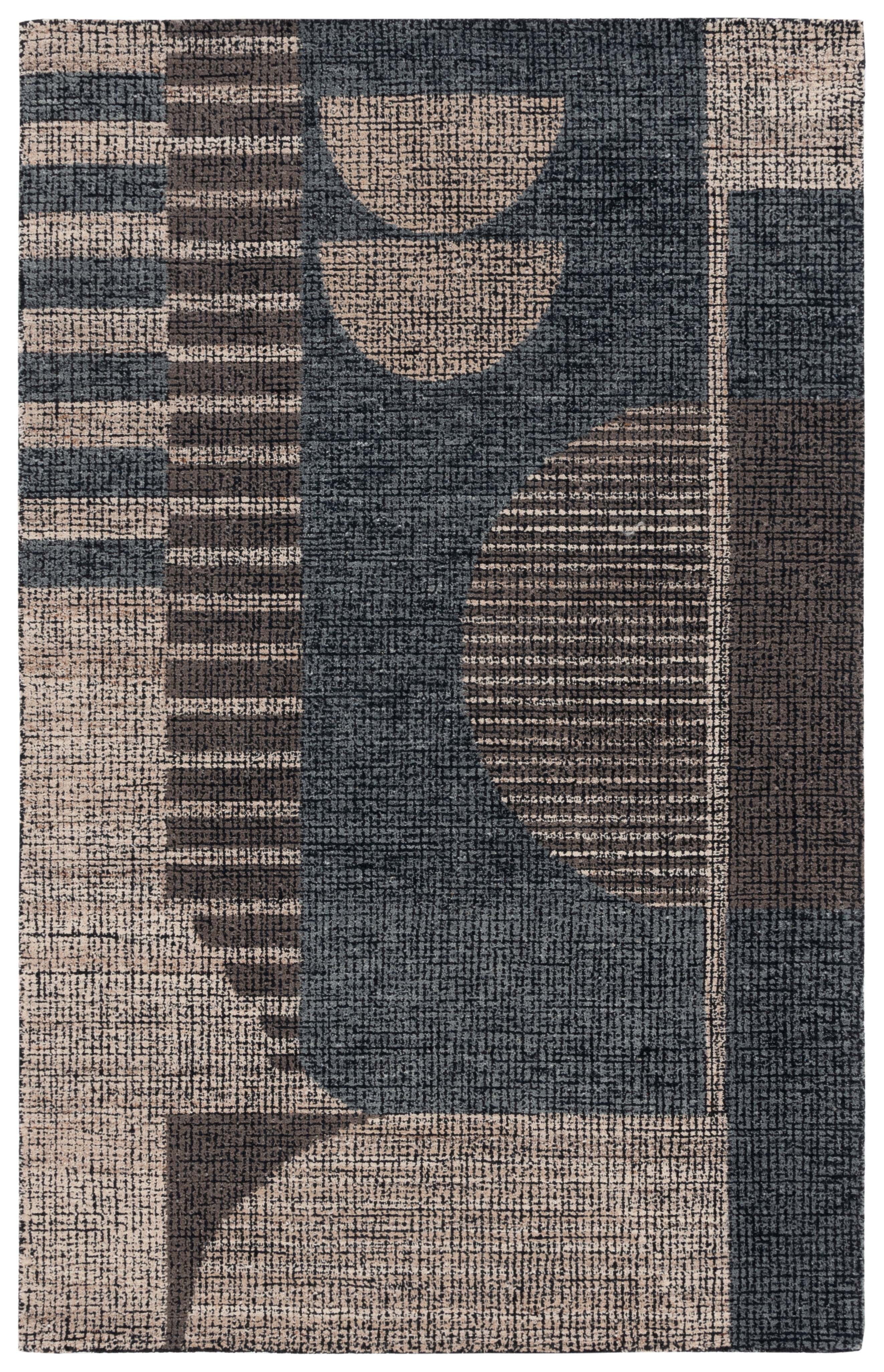 SAFAVIEH Fifth Avenue Delora Abstract Area Rug, Beige/Grey, 8' x 10 ...