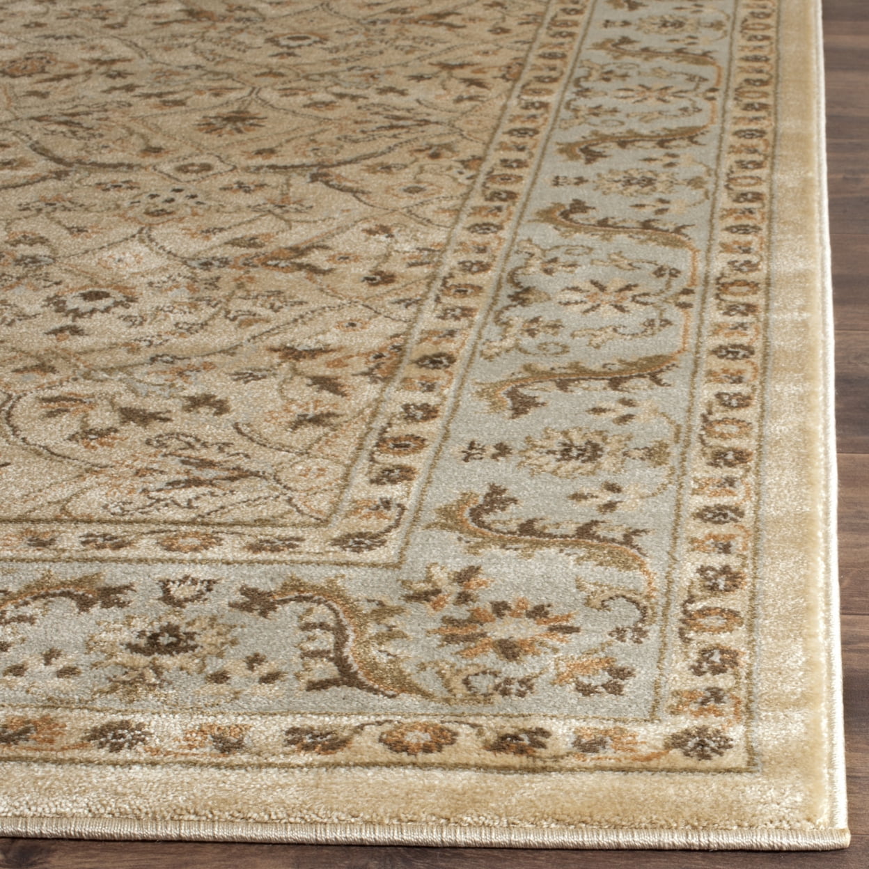 SAFAVIEH Florenteen Sunny Oriental Area Rug, Brown/Ivory, 5'1" x 7'7 ...