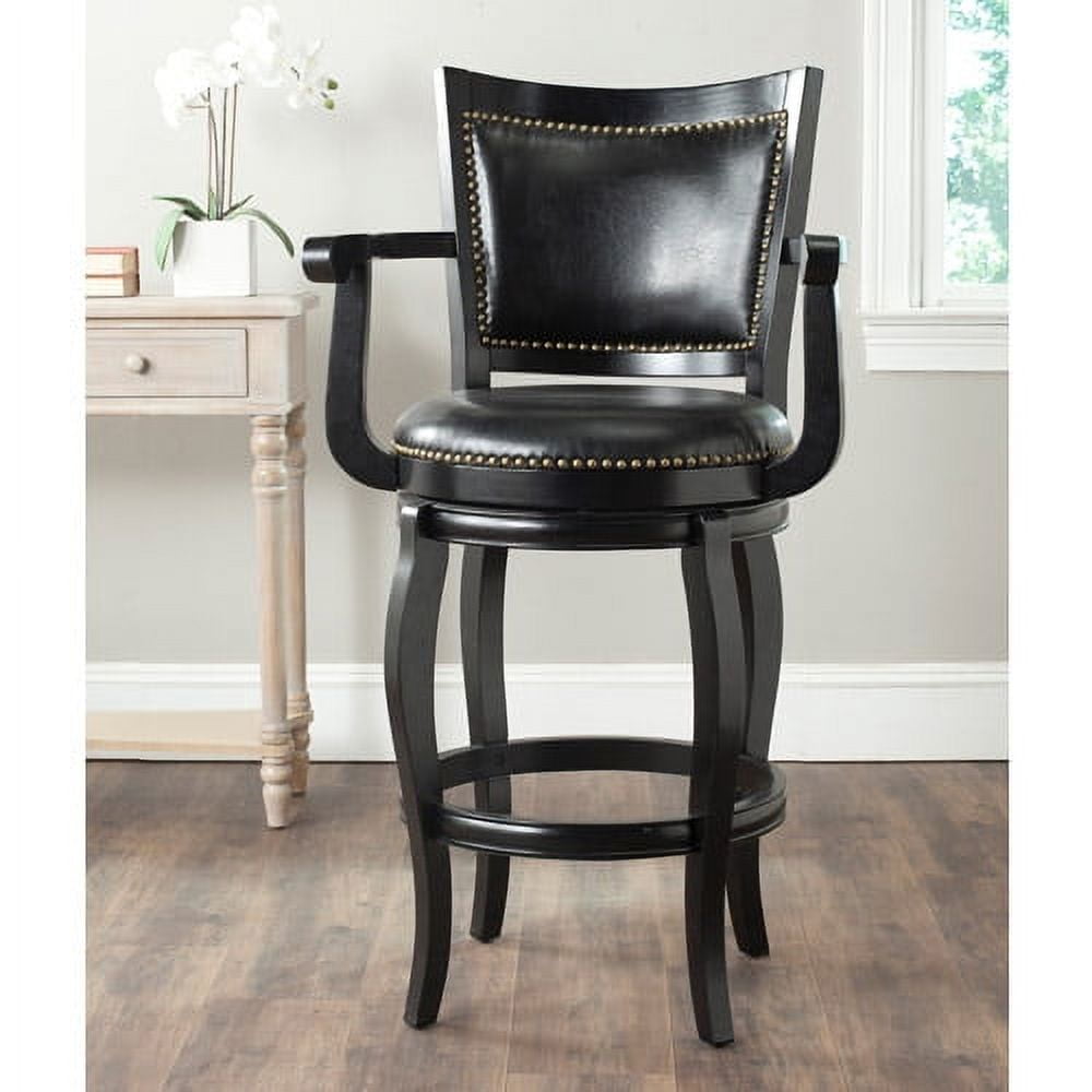SAFAVIEH Gitano 46 Bicast Leather Bar Stool - Walmart.com