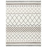 SAFAVIEH Barcelona Carmella Chevron Stripes Shag Area Rug, Graphite/Ivory, 2' x 3' - Walmart.com