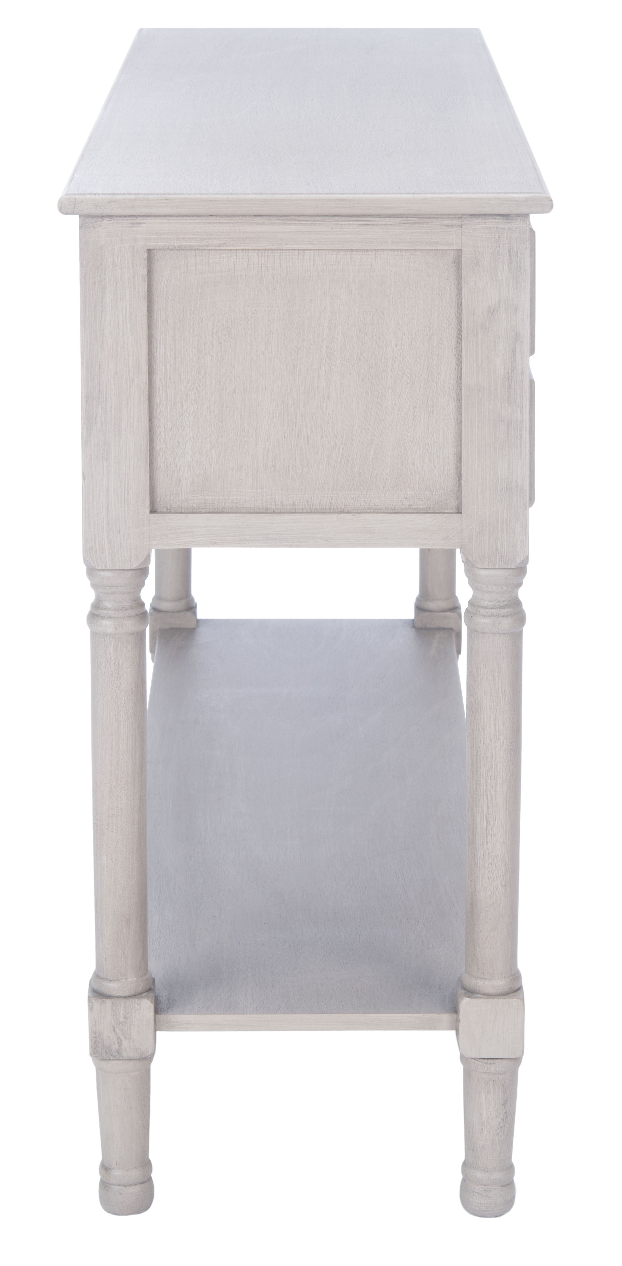 SAFAVIEH Hain.es French Greige Wood Console Table with Drawer (42 in. W ...