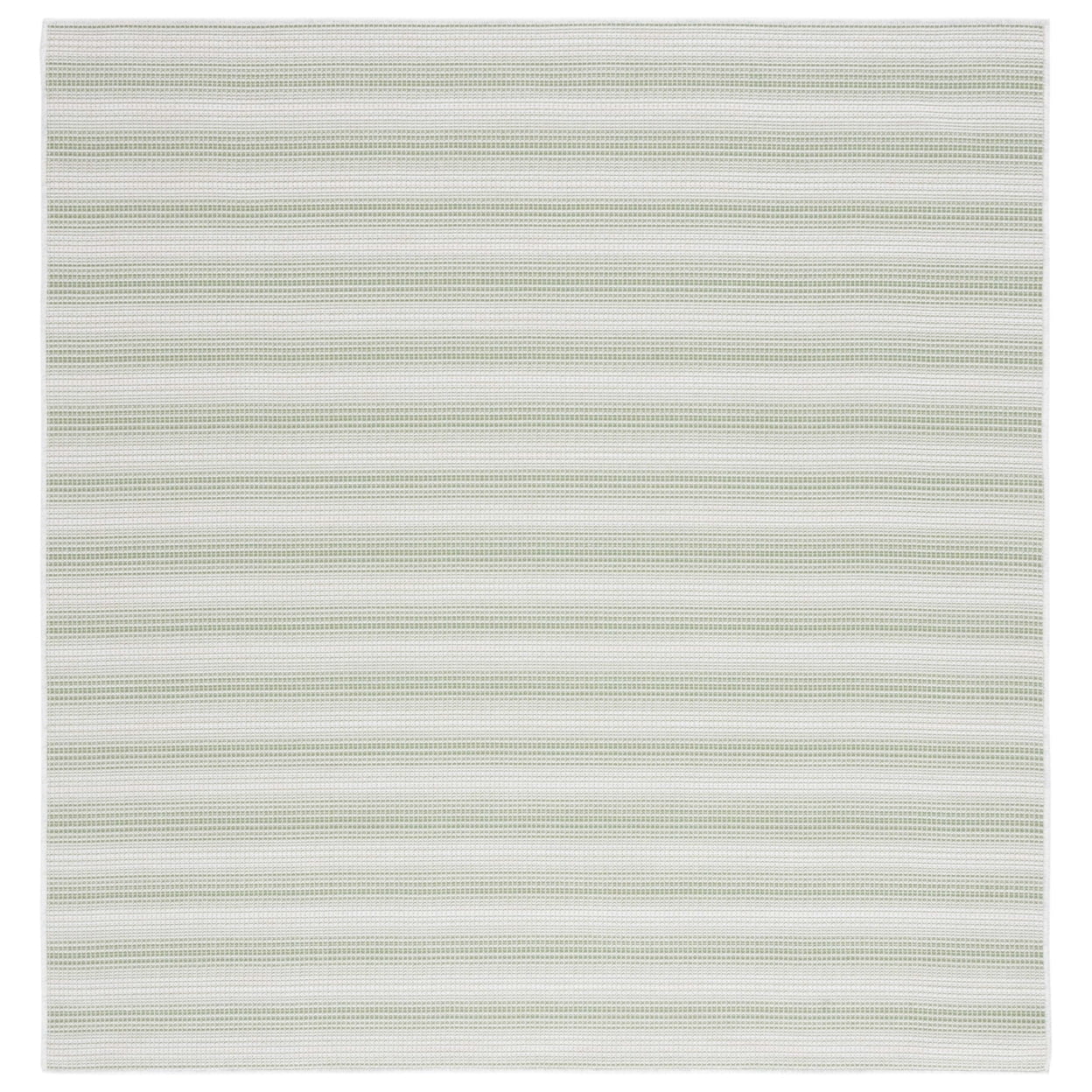 SAFAVIEH Hampton Duana Striped Indoor/Outdoor Area Rug, Olive Green ...