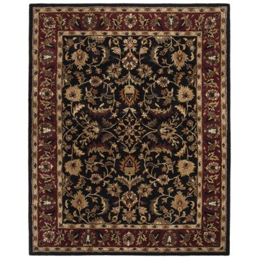 SAFAVIEH Heritage Steward Traditional Wool Area Rug, Brown/Blue, 12' x ...