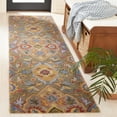 Safavieh Heritage Reanna Oriental Wool Runner Rug, Green/Yellow, 2'3" x ...