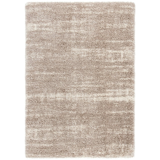SAFAVIEH Hudson Shag Jacinda Abstract Area Rug, Ivory/Beige, 8' x 10 ...
