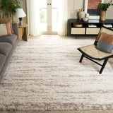 Safavieh, Area Rug, 8'x10', Shag Ivory/Beige, Classic Tile Design ...
