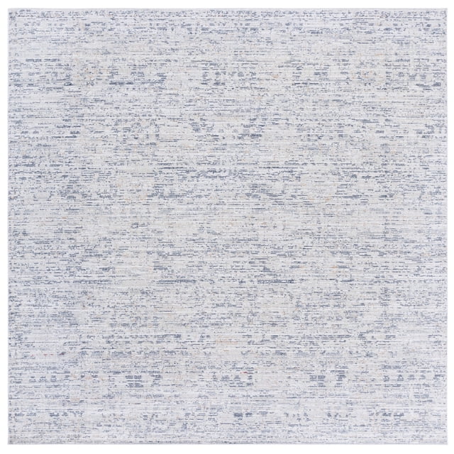 SAFAVIEH Hunter Endika Abstract Polyester Area Rug, Ivory/Dark Grey ...