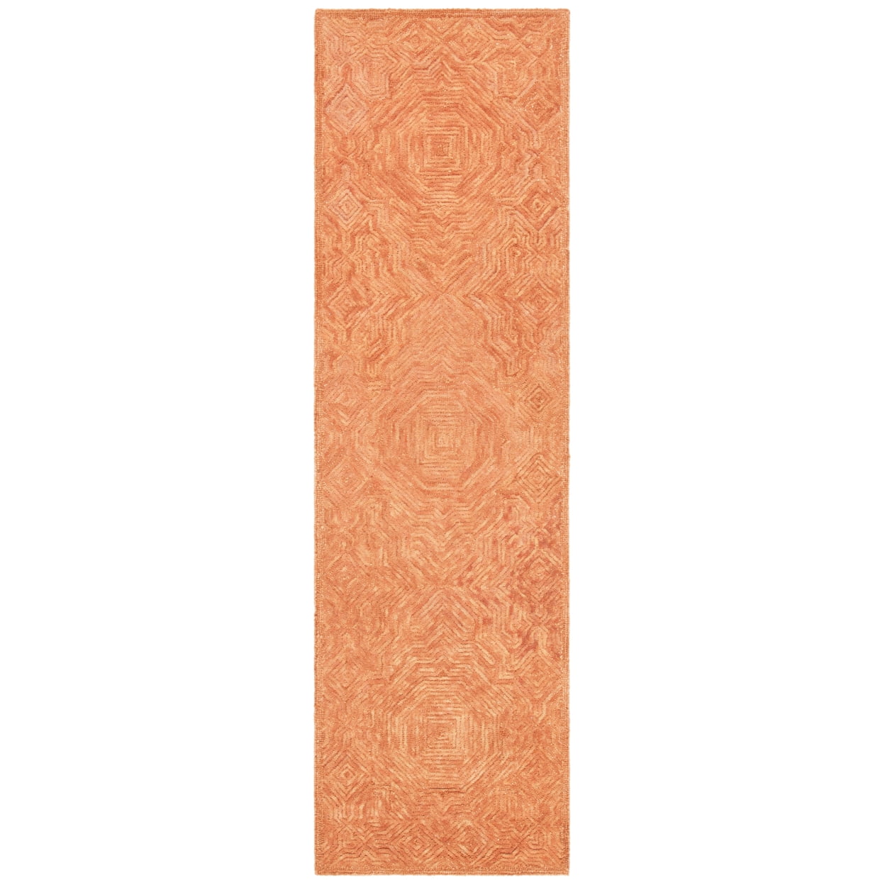 SAFAVIEH Ikat Collection IKT506P Handmade Rust Rug - Walmart.com