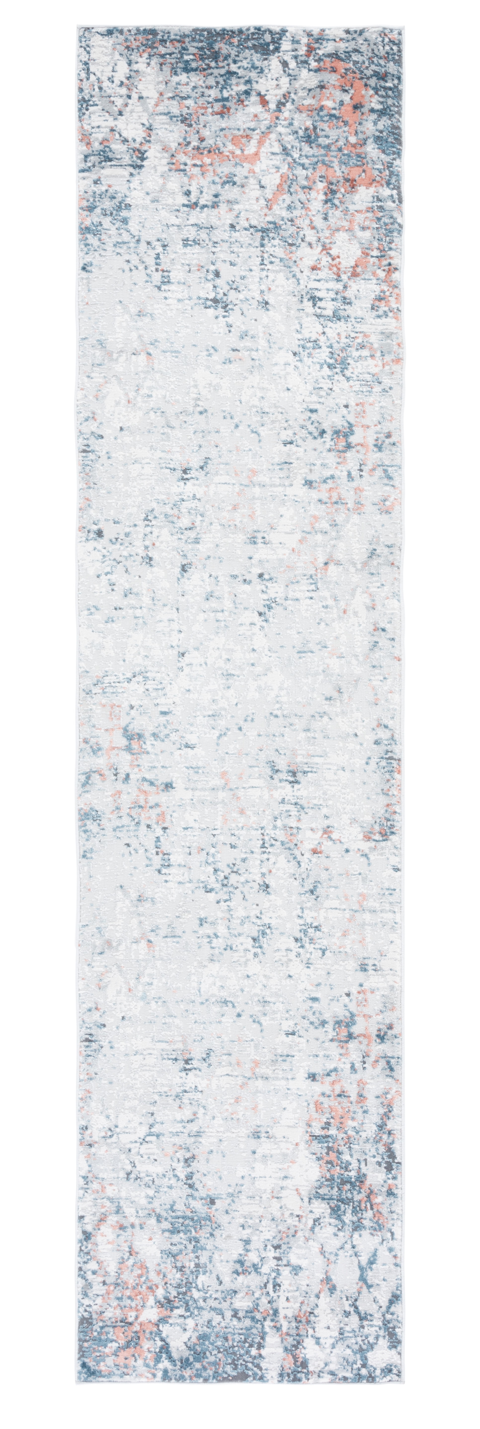SAFAVIEH Invista Glenn Abstract Runner Rug, Grey/Beige, 2' x 8 ...
