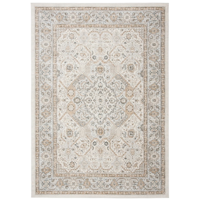 SAFAVIEH Isabella Zander Oriental Area Rug, Cream/Beige, 6'7" x 9 ...