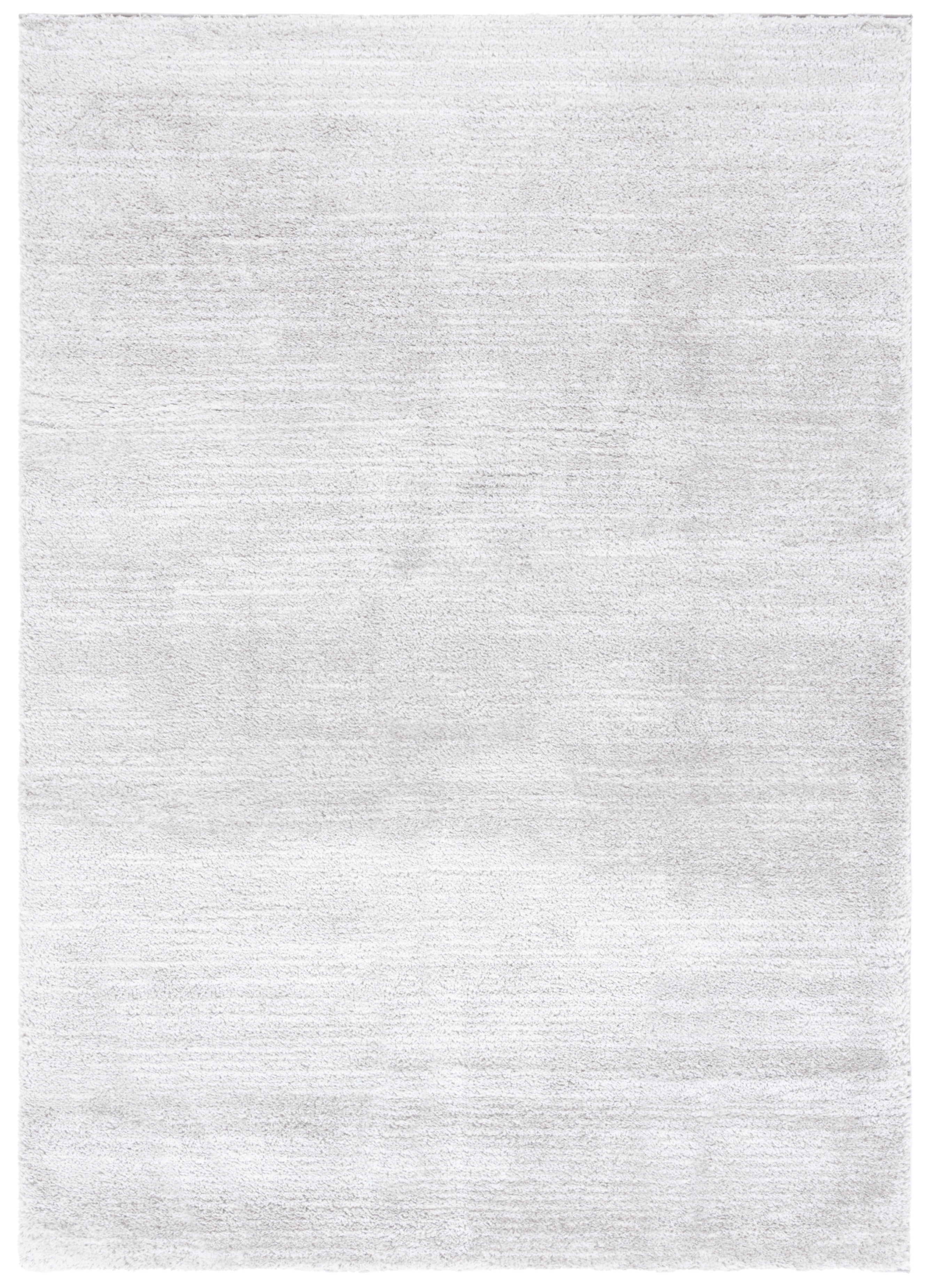 SAFAVIEH Jasmine Sashka Solid Polyester Shag Area Rug, Light Grey/Ivory, 9' x 12' - Walmart.com