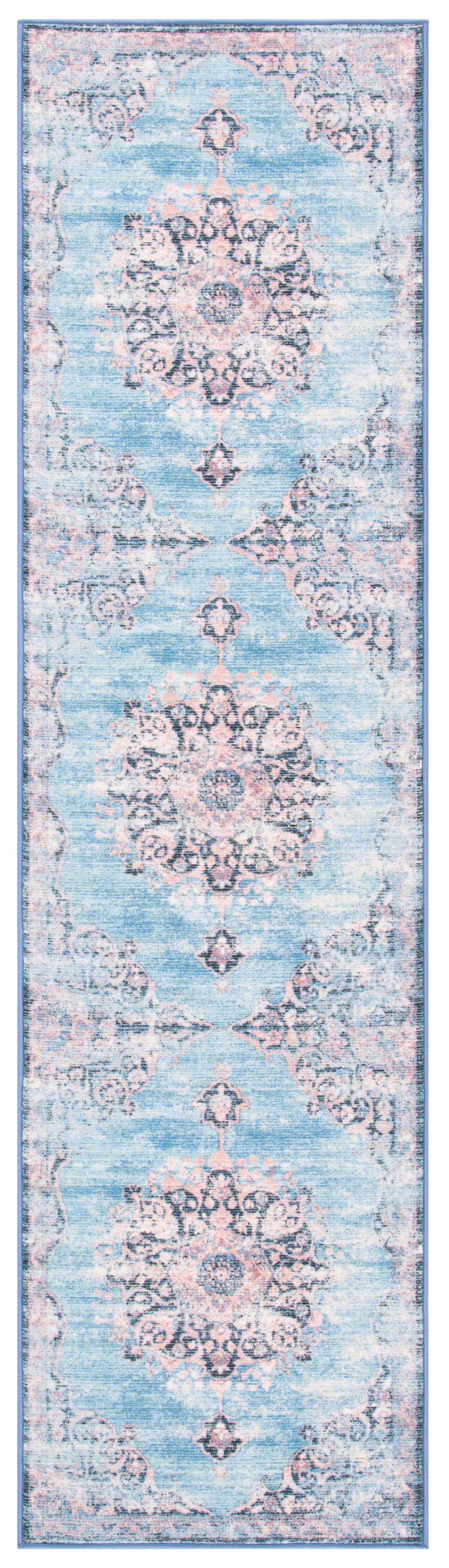 SAFAVIEH Journey Coriander Oriental Machine Washable Runner Rug ...