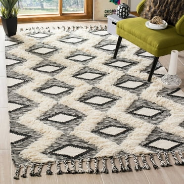 nuLOOM Savannah Moroccan Fringe Accent Rug, 3' x 5', Beige - Walmart.com