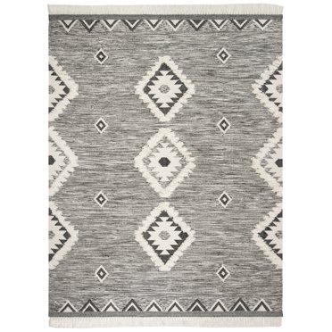 SAFAVIEH Kenya Milan Geometric Area Rug, Ivory, 5' x 8' - Walmart.com