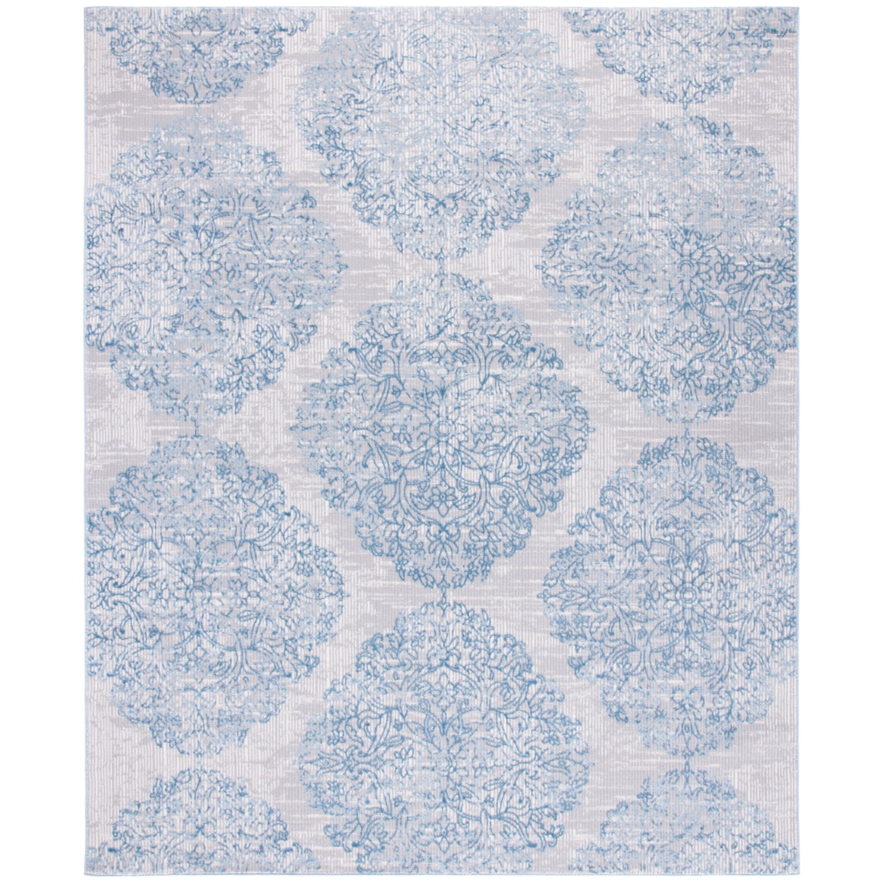 SAFAVIEH Lagoon Marva Diamond Area Rug, Grey/Blue, 4' x 6' - Walmart.com
