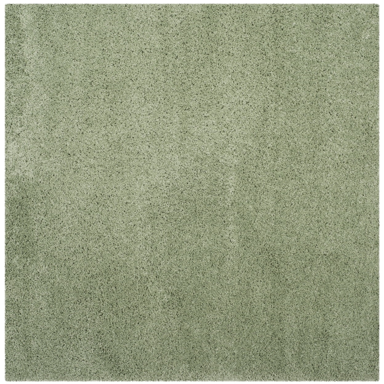 SAFAVIEH Laguna Neven Plush Solid Shag Area Rug, Light Sage, 6'7" x 9'6 ...