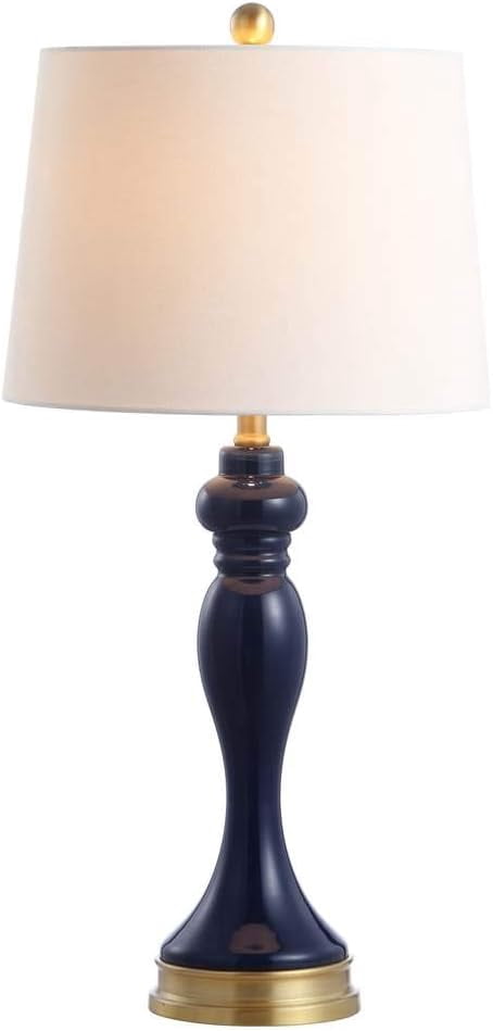 SAFAVIEH Lighting Collection Cayson Modern Contemporary Navy / Gold 29 ...