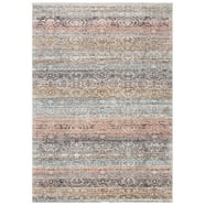 Nourison Rustic Textures Abstract Grey/Blue 7'10" x 10'6" Area Rug ...