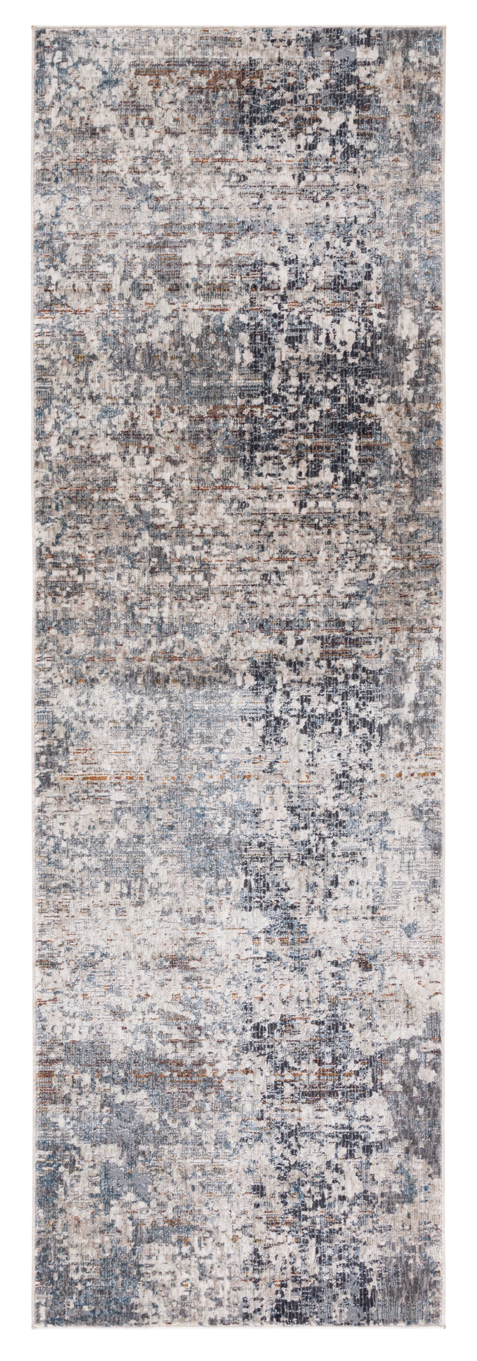 SAFAVIEH Limitee Roswell Abstract Runner Rug, Beige/Beige, 2'6" x 8 ...