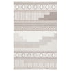 SAFAVIEH Lotus Nora Geometric Area Rug, Light Grey/Grey, 9' x 12 ...