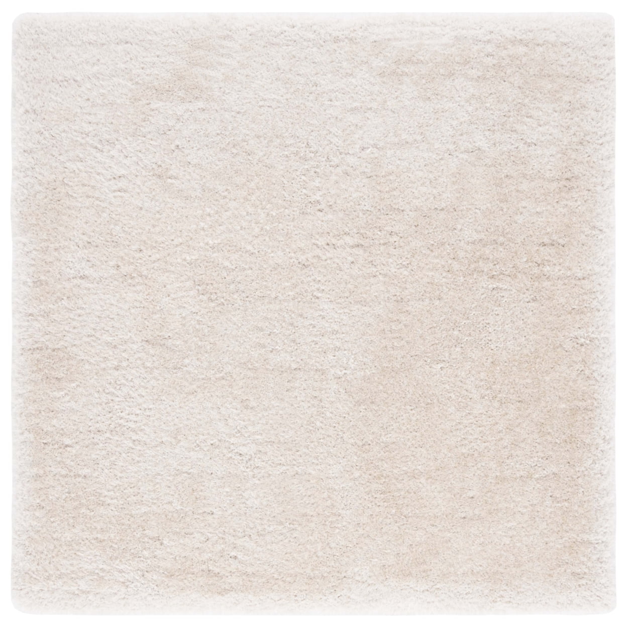 SAFAVIEH Luxe Shag Collection SGX160B Handmade Bone Rug - Walmart.com