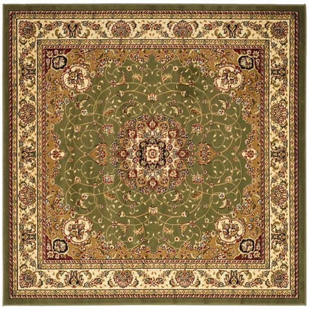 SAFAVIEH Lyndhurst Gabriella Traditional Bordered Area Rug, Sage/Ivory ...