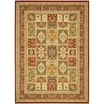 SAFAVIEH Lyndhurst Josephine Traditional Bordered Area Rug, Multi/Red ...
