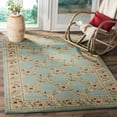 SAFAVIEH Lyndhurst Marshall Floral Border Area Rug, Blue, 5'3" x 7'6 ...