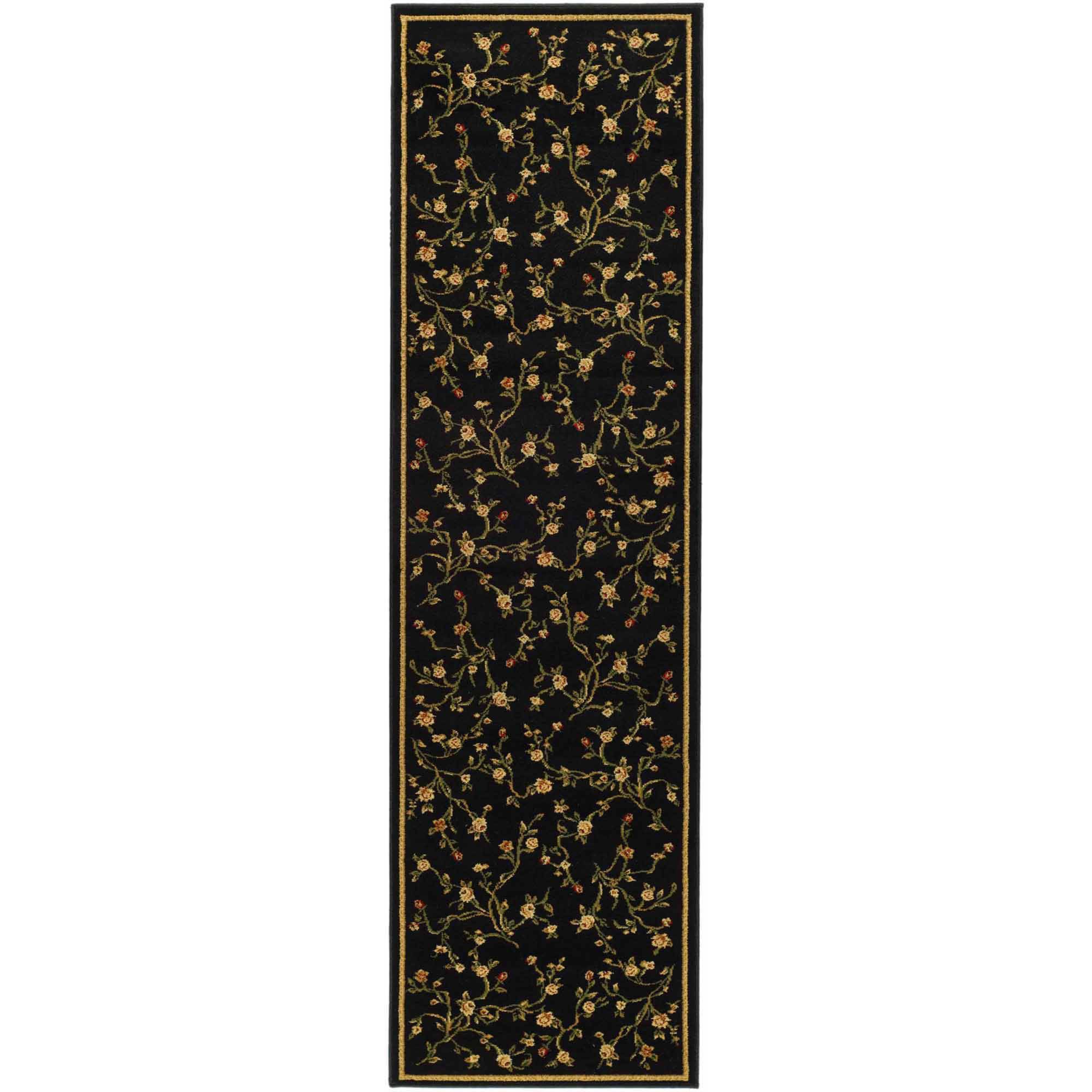 SAFAVIEH Four Seasons Barrett Colorful Floral Runner Rug, Rust, 2'3" x ...