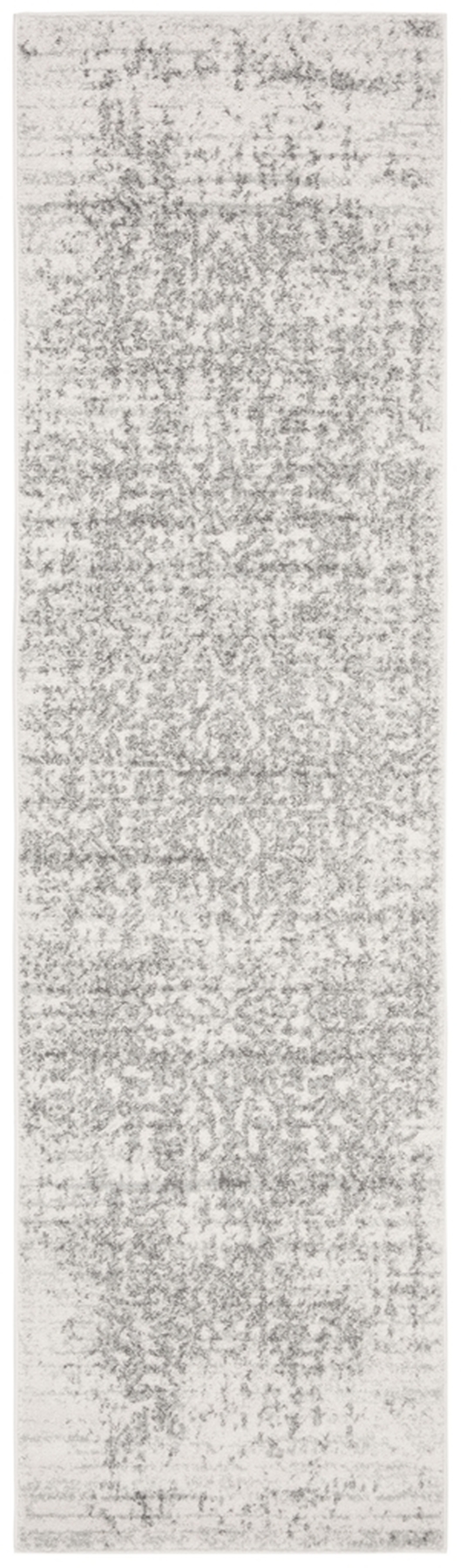 SAFAVIEH Madison Katina Traditional Runner Rug, Silver/Ivory, 2'3" x 16 ...