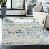 SAFAVIEH Adirondack Matilda Abstract Area Rug, Ivory/Grey, 5'1" x 7'6 ...