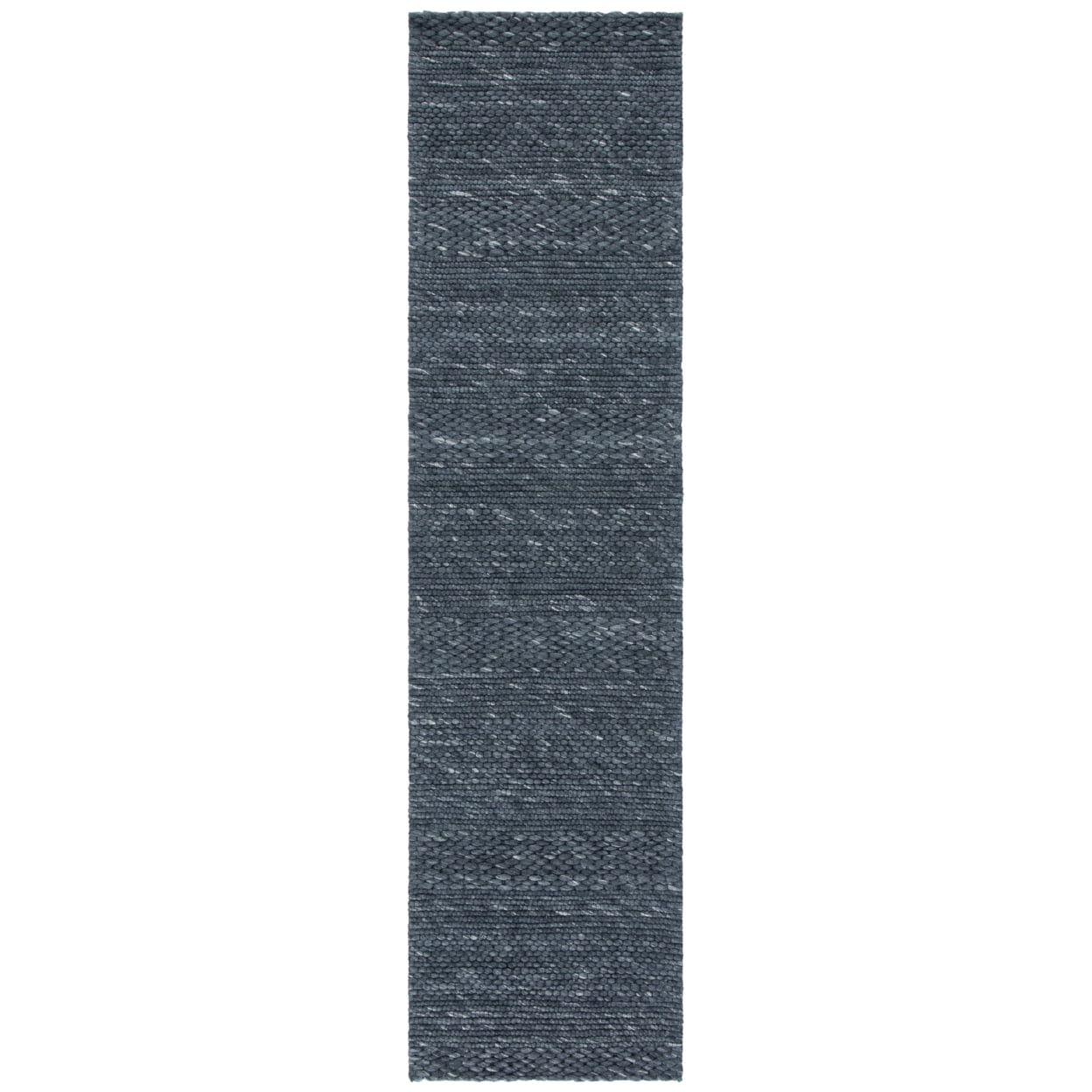 SAFAVIEH Marbella Cassarah Striped Runner Rug, Charcoal, 2'3" x 9 ...