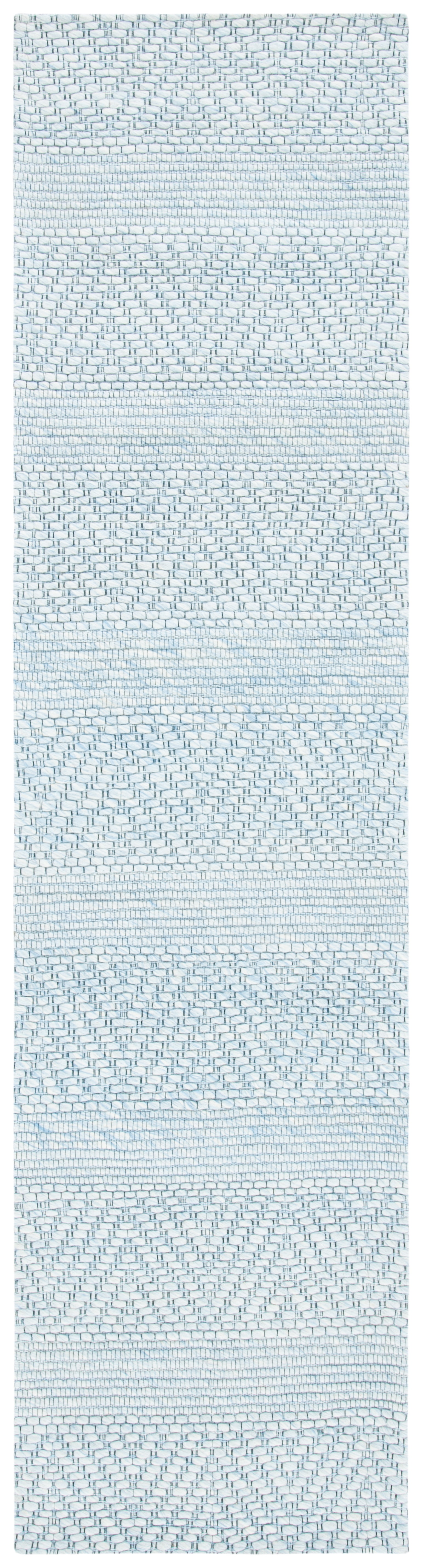 SAFAVIEH Marbella Keeleigh Diamond Runner Rug, Blue, 2'3" x 9 ...