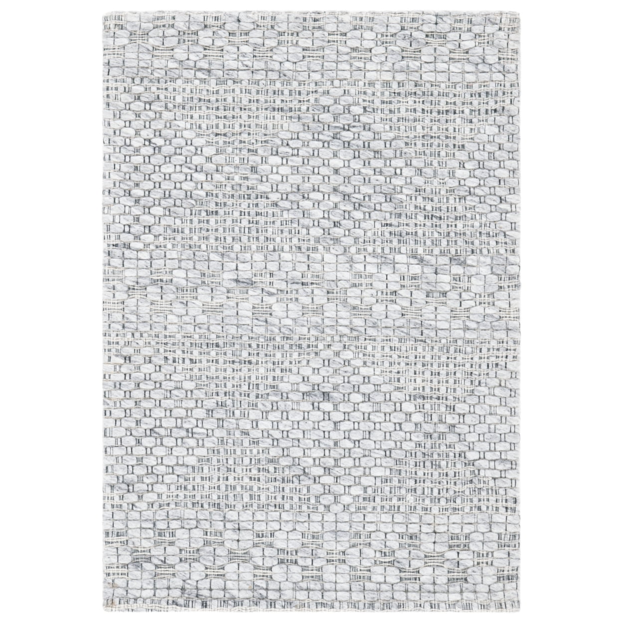 SAFAVIEH Marbella Matilda Diamond Area Rug, Silver/Grey, 3' x 5 ...