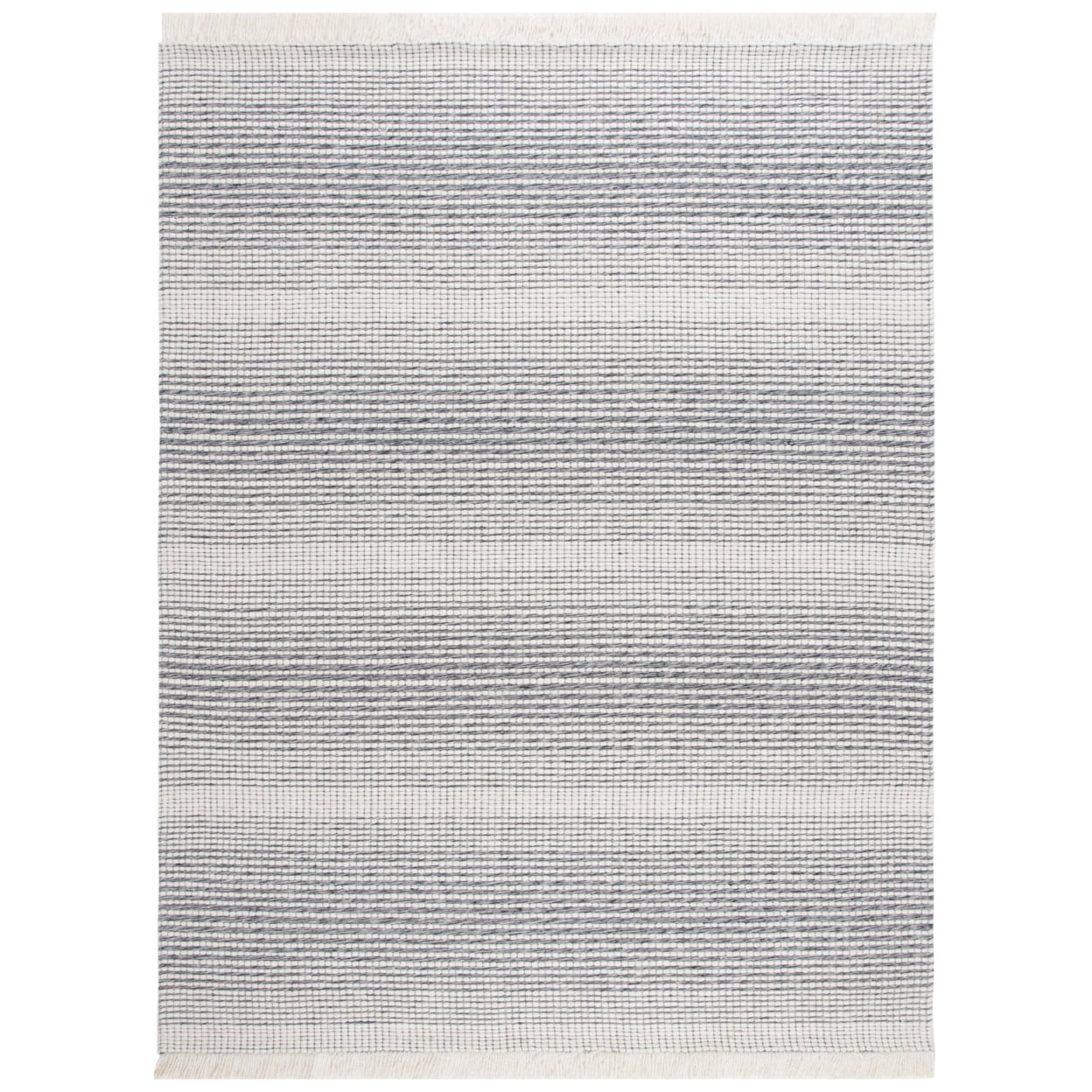 SAFAVIEH Marbella Peronal Distressed Area Rug, Ivory/Navy, 8' x 10 ...