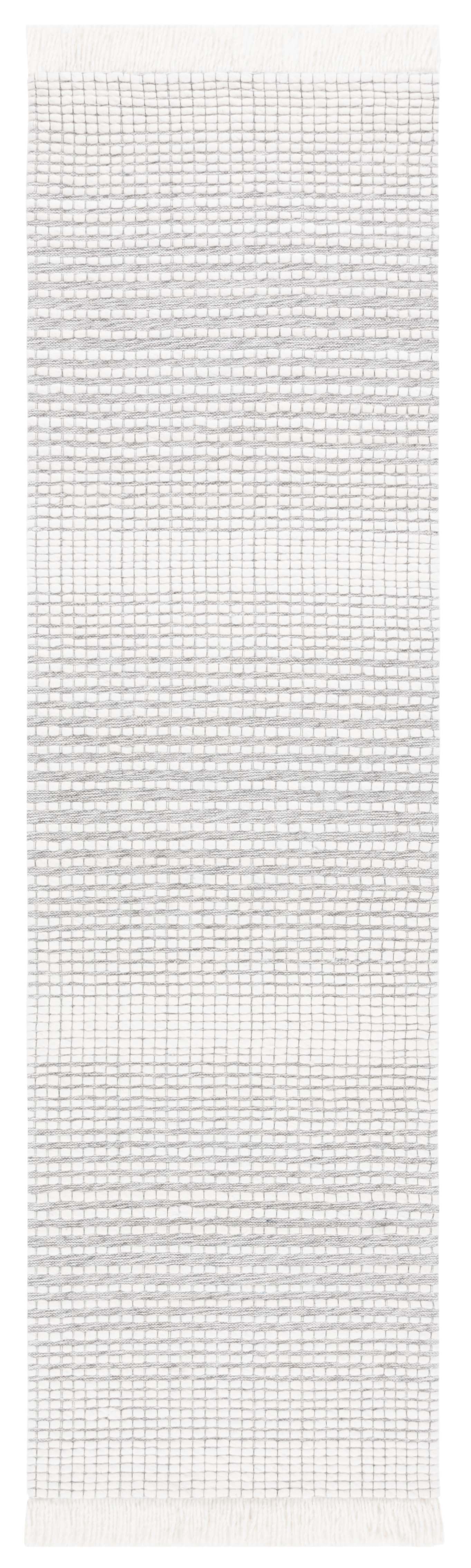SAFAVIEH Marbella Peronal Distressed Runner Rug, Ivory/Grey, 2'3" x 8 ...
