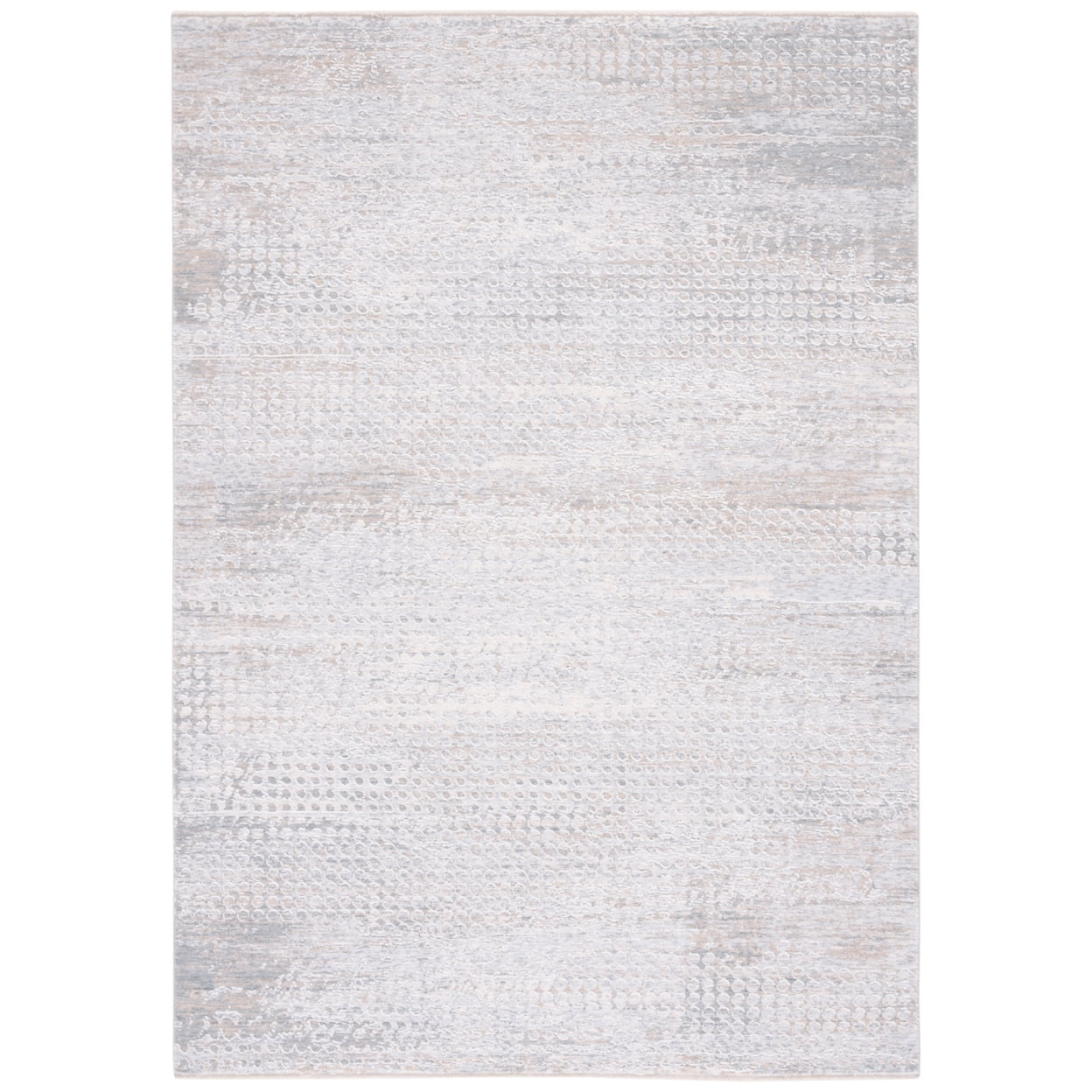SAFAVIEH Marmara Keigh Polka Dot Area Rug, Grey/Beige Blue, 4' x 6 ...