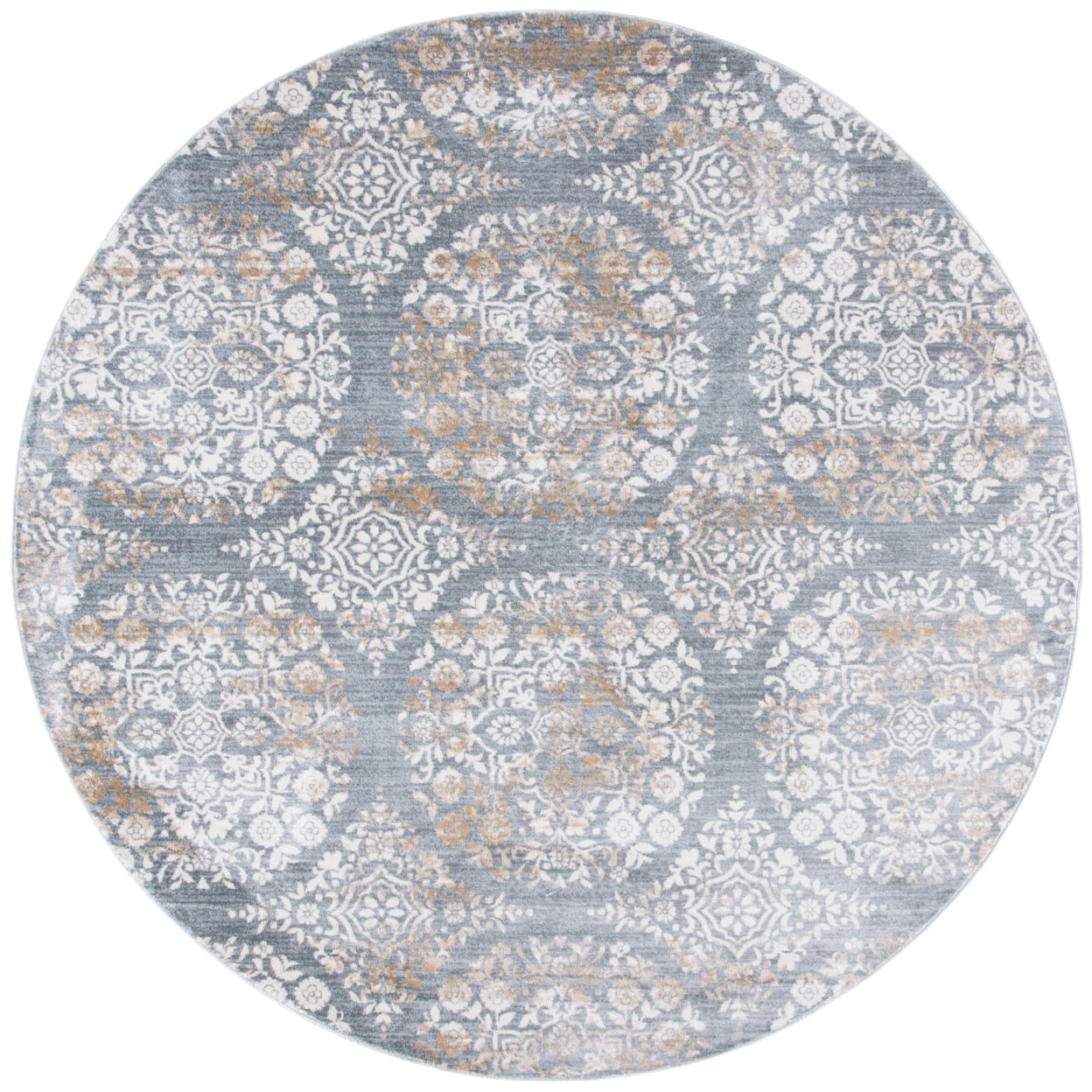 SAFAVIEH Martha Stewart Isabella MSR0958G Silver / Ivory Rug - Walmart.com