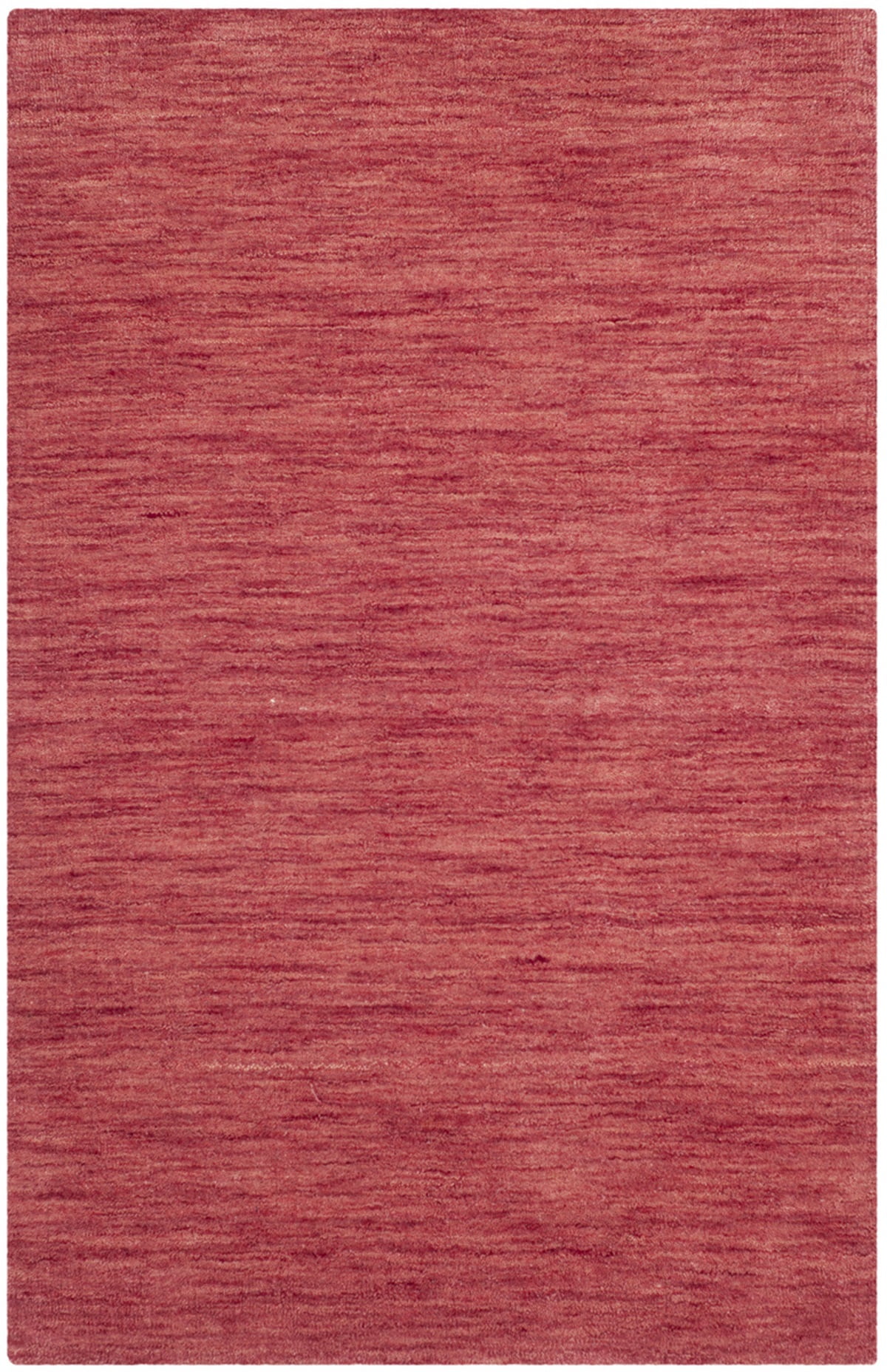 SAFAVIEH Martha Stewart Isidore Solid Wool Area Rug, Adobe, 2'6" x 3'10 ...