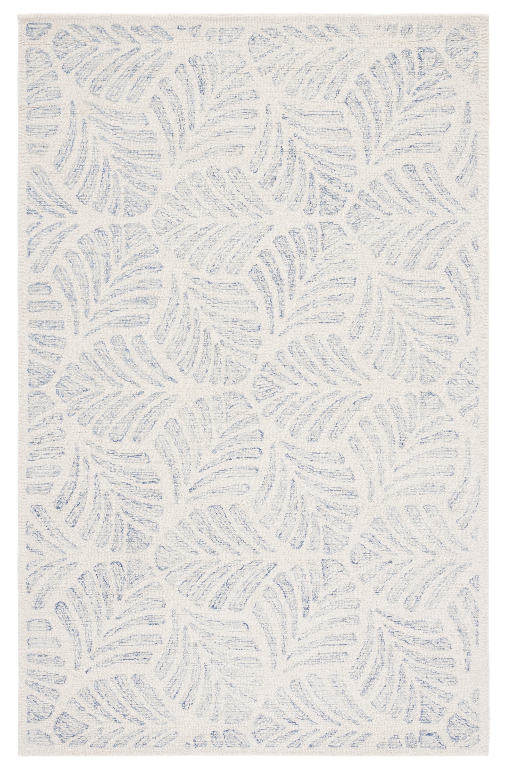Safavieh Martha Stewart Jardin Floral Area Rug Ivory Blue 8 X 10